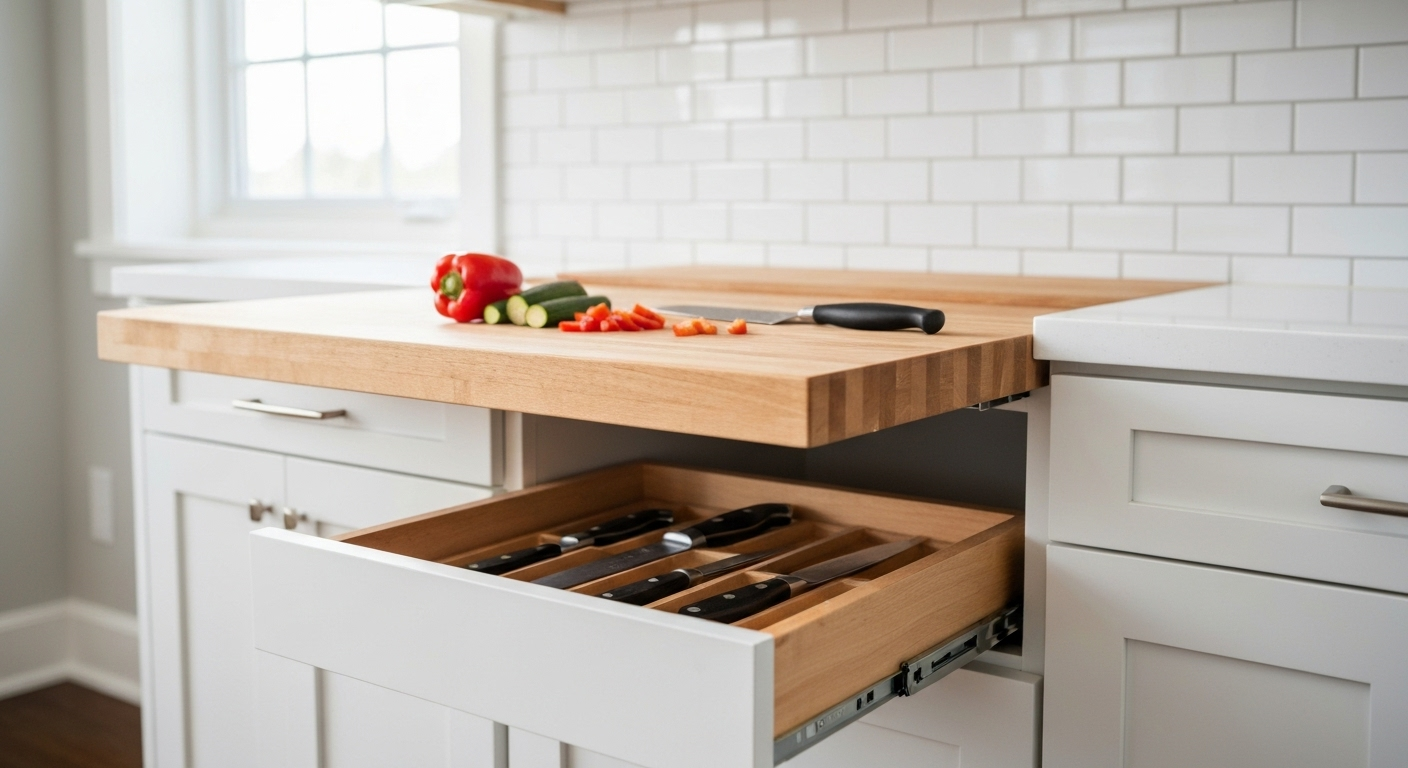 Ultimate Guide to Sliding Counter Extensions with Hidden Storage - Taanzo